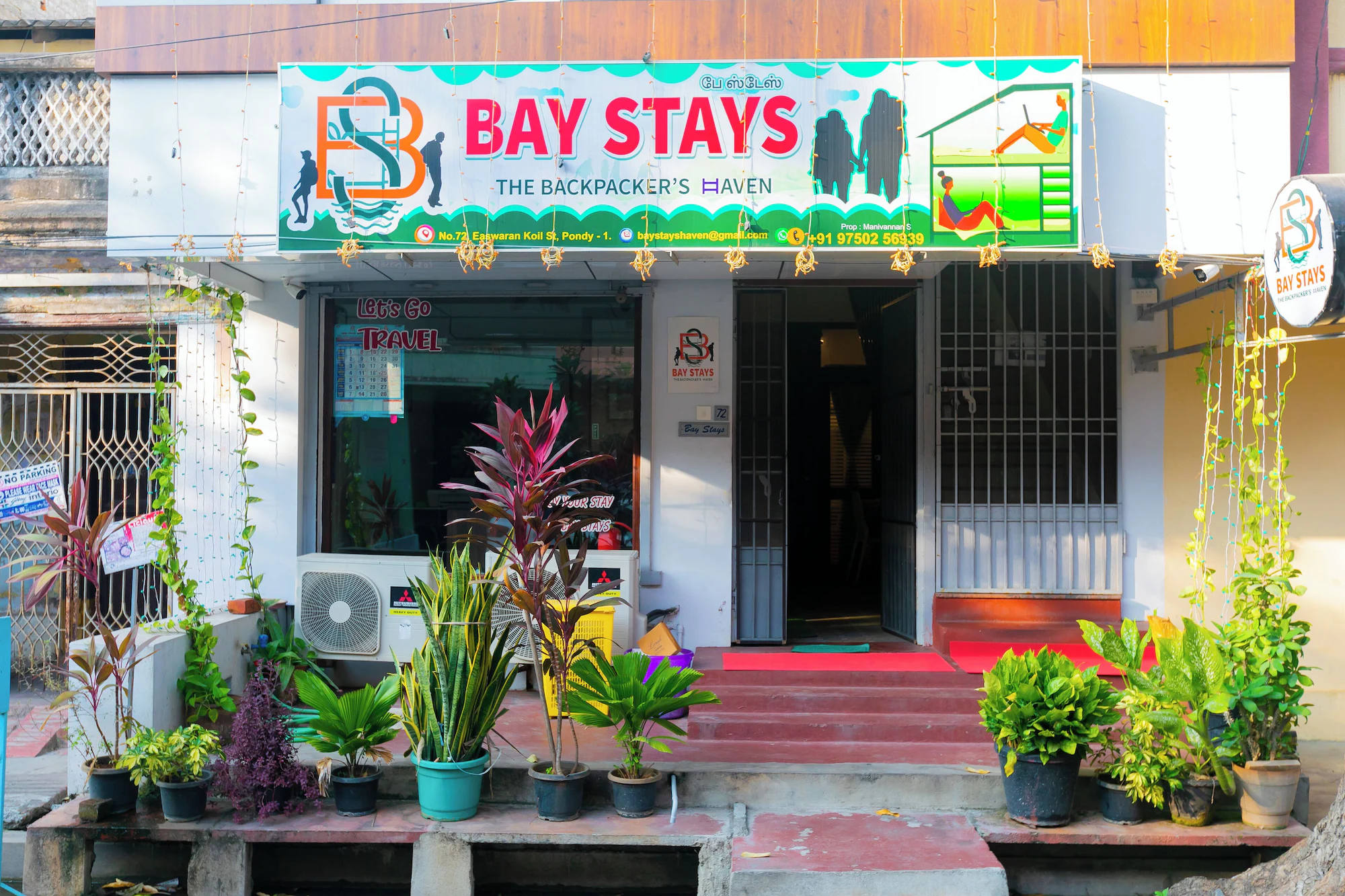 Bay Stays Near White Town - Puducherry