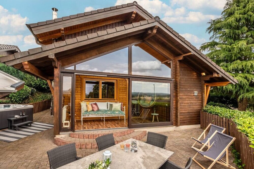 Panoramic Chalet Hot Tub, Bbq, View, Terrace - Rheinland-Pfalz