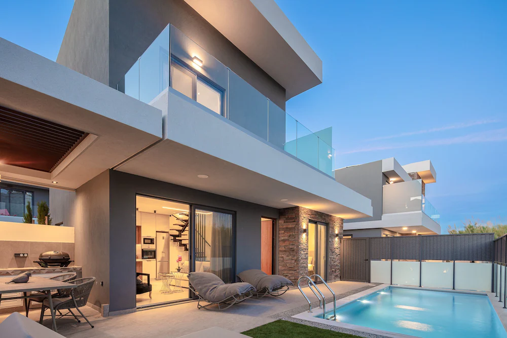 Villasaints I Private Pool Villas, Walk To Beach, Bbq - Crete
