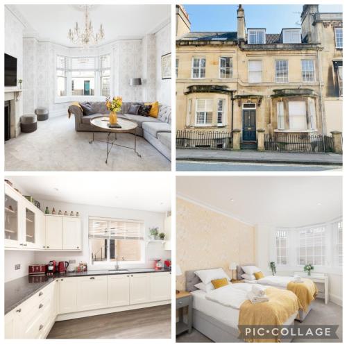 5 Bedroom Magnificent Georgian Townhouse- City Centre - Bath